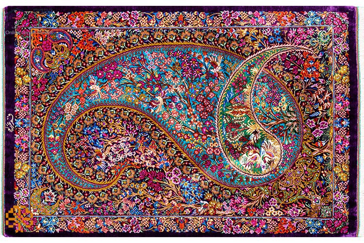 بررسی کامل مشخصات فرش دستباف بته جقه | آریاس